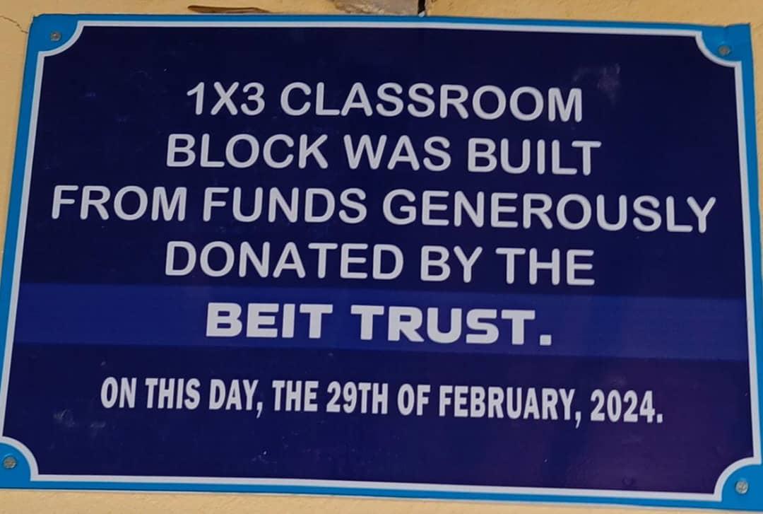 Blessed Bakanja Sec School – Zambia - The Beit Trust